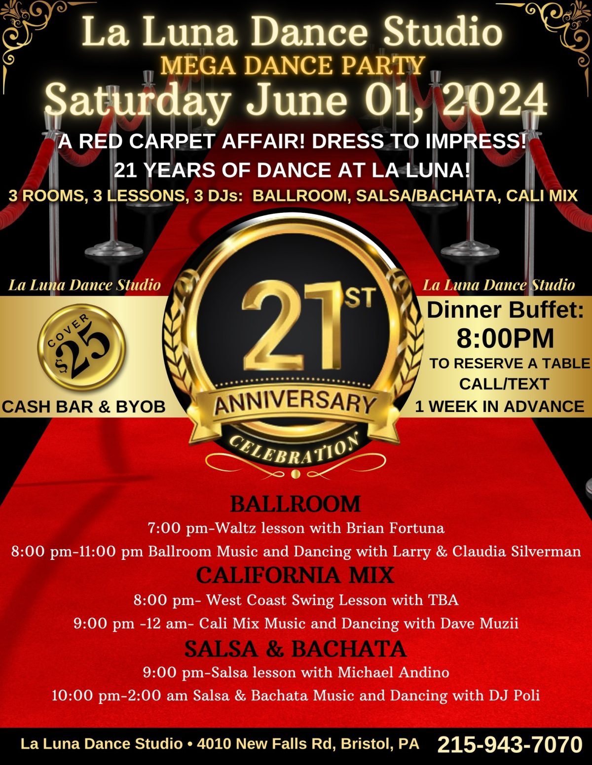 Events - La Luna Dance Studio